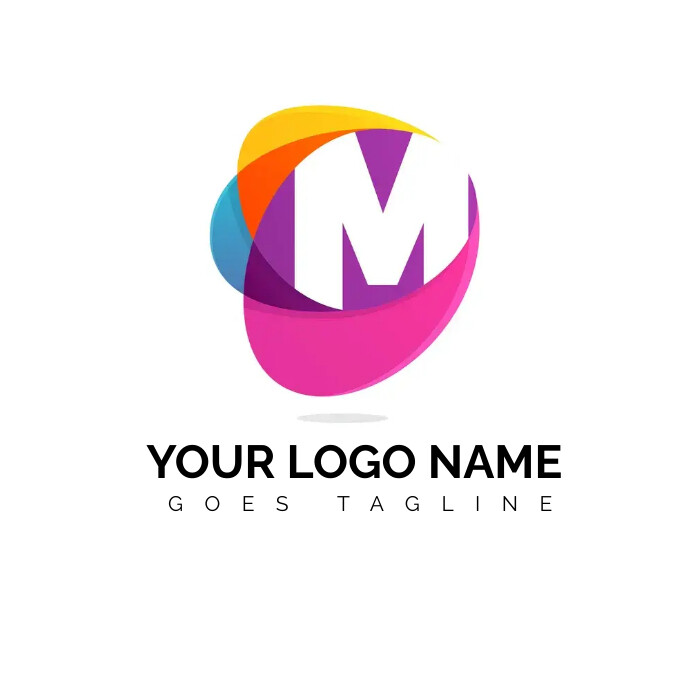 M Logo Template | PosterMyWall