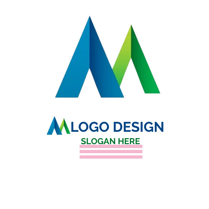 M LOGO DESIGN Template | PosterMyWall