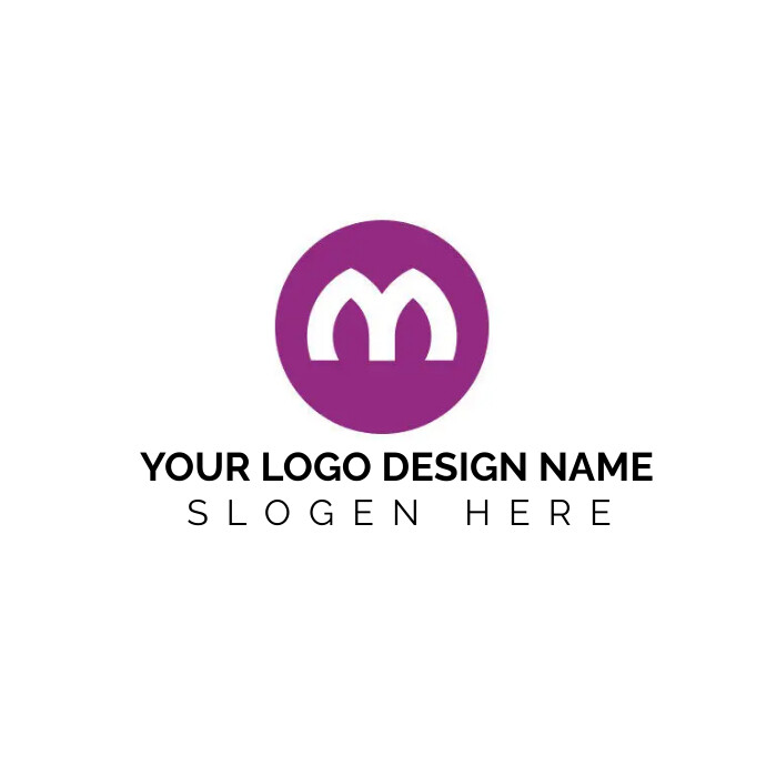 Plantilla de M logo | PosterMyWall