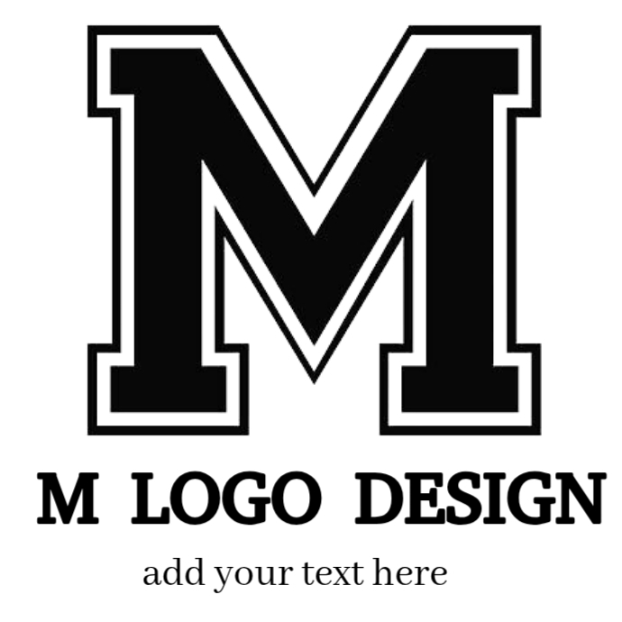 M LOGO DESIGN Template | PosterMyWall