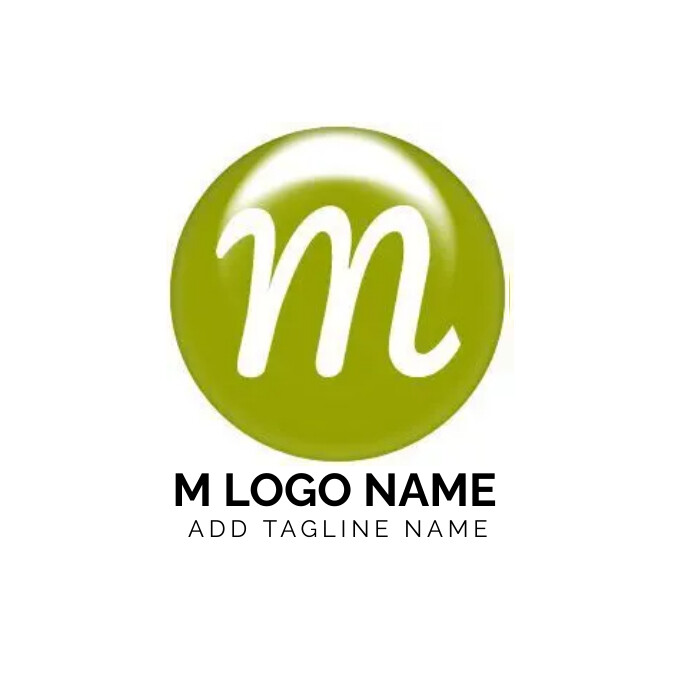 Plantilla de M LOGO | PosterMyWall