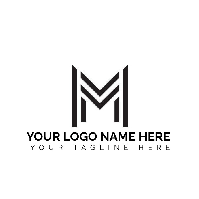 M logo Template | PosterMyWall