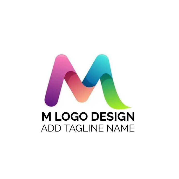 M LOGO Template | PosterMyWall