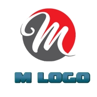 m name logo Template | PosterMyWall