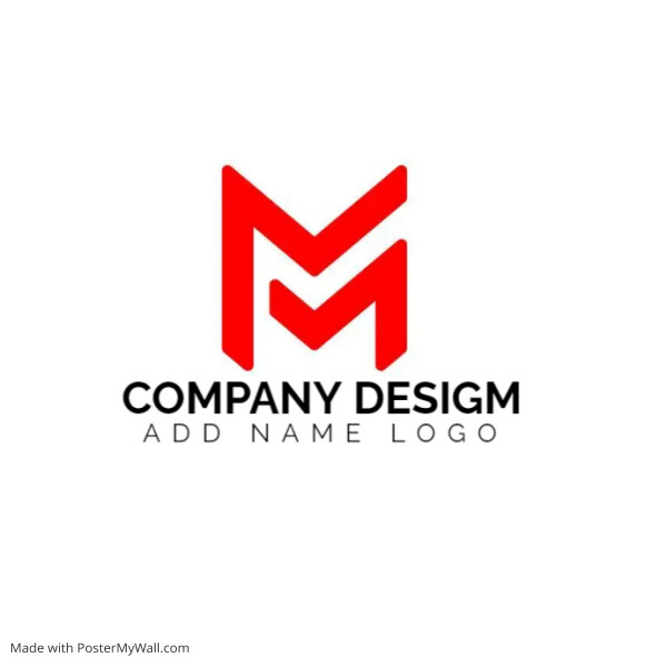 Plantilla de m logo | PosterMyWall