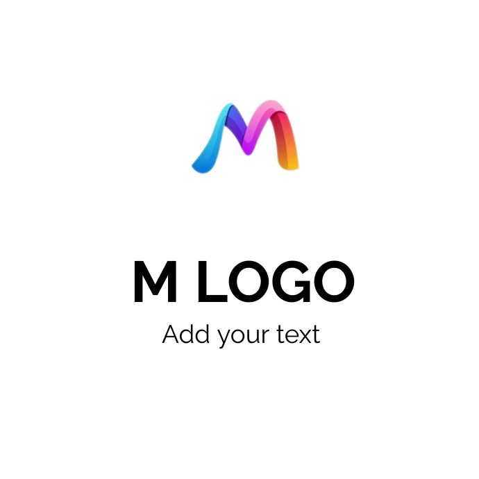 M LOGO Template | PosterMyWall