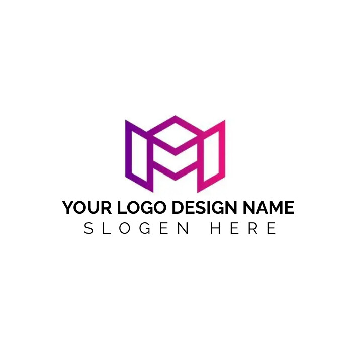 M Shaped Logo Letter M Logo Design Template With Luxury Circle Shape