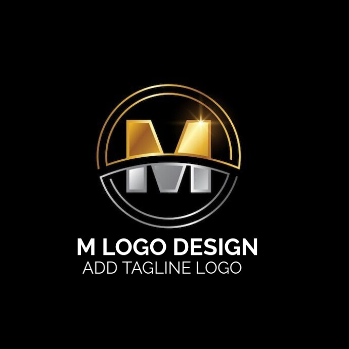 M LOGO Template | PosterMyWall