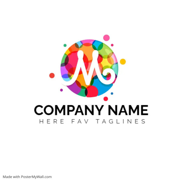 M logo Template | PosterMyWall