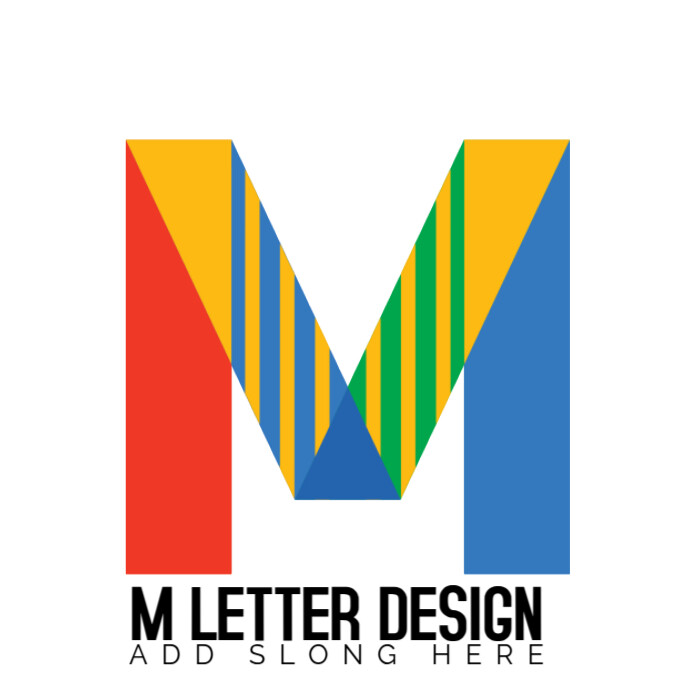 M LOGO Template | PosterMyWall