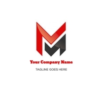 M Logo Template | PosterMyWall