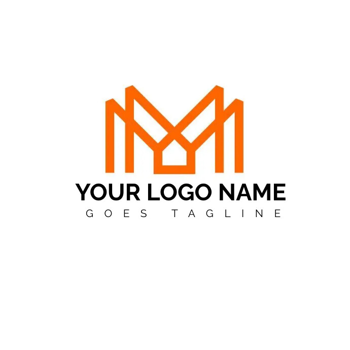 M Logo Template | PosterMyWall