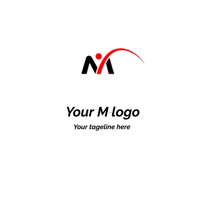 M logo Template | PosterMyWall