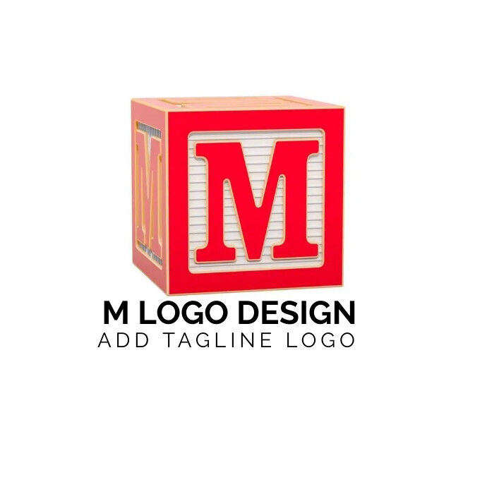 Plantilla de M LOGO | PosterMyWall