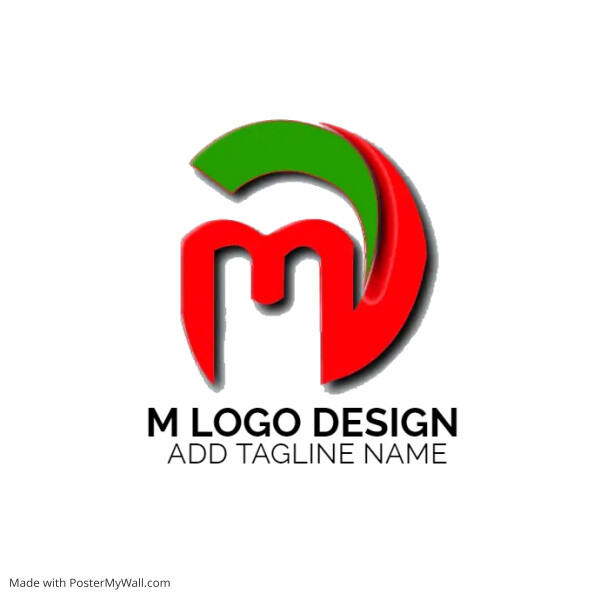 Plantilla de M Logo | PosterMyWall
