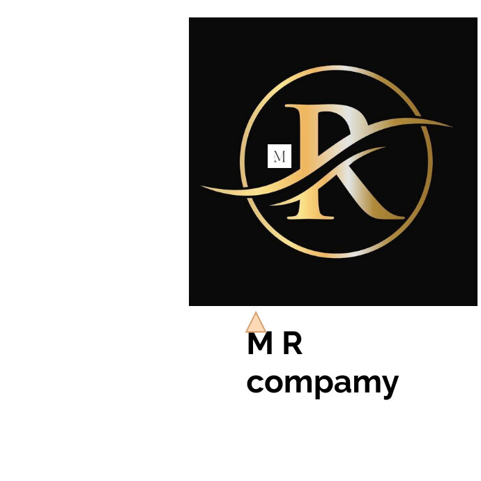 Copy of M R compapany logo | PosterMyWall