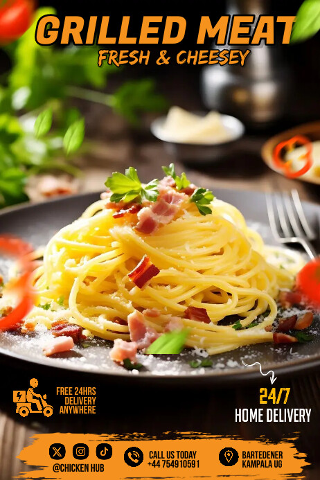 macaroni Template | PosterMyWall