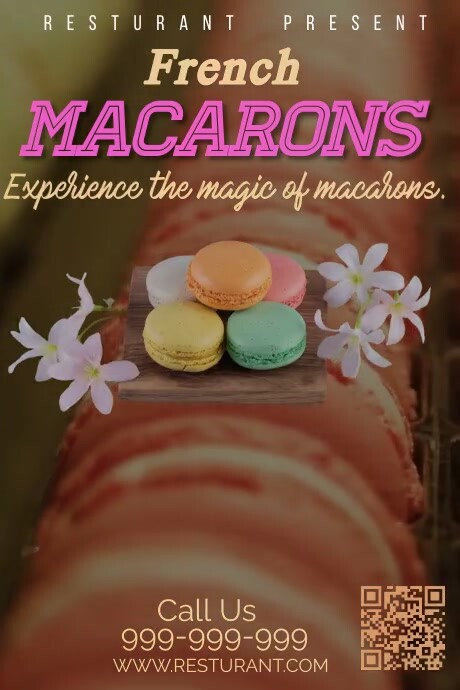 Macarons ad Template | PosterMyWall