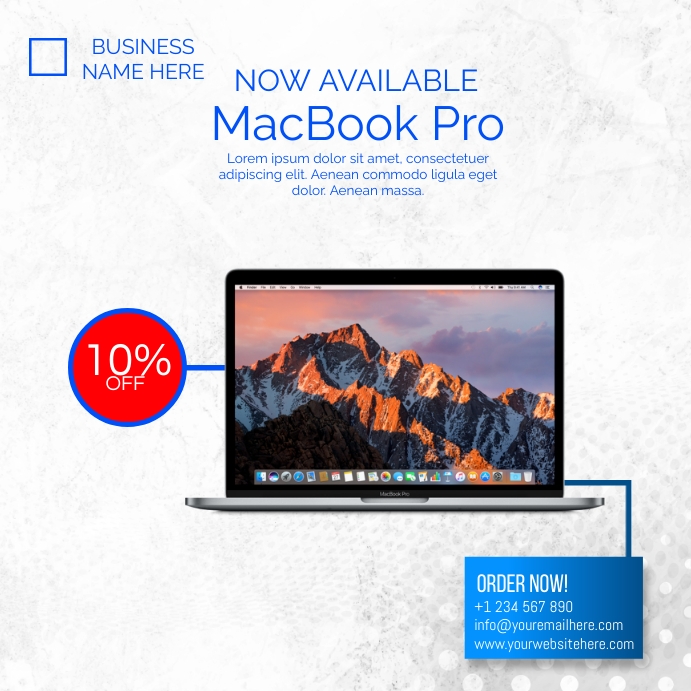 macbook sale Template | PosterMyWall