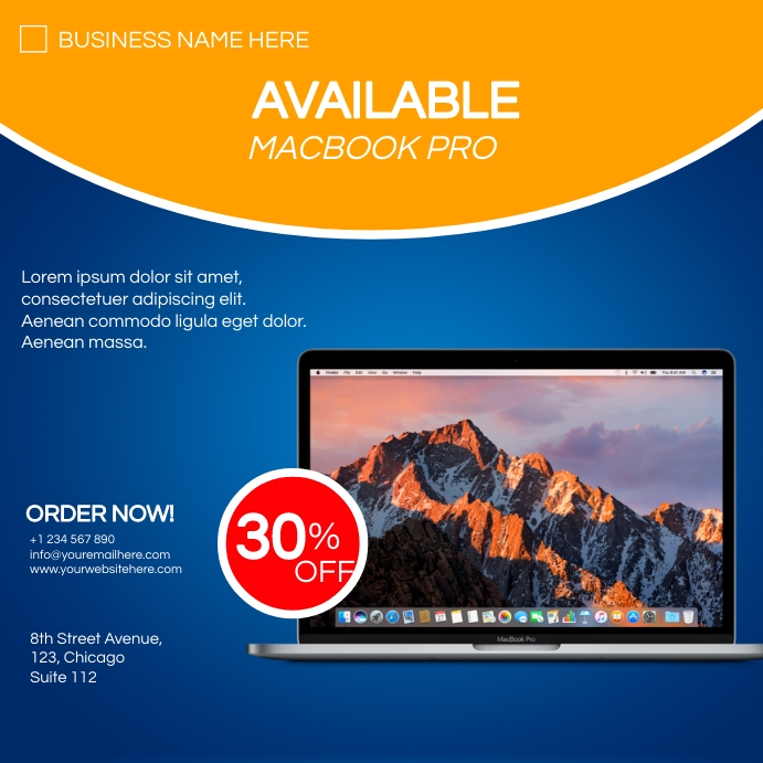 macbook sale flyer Template | PosterMyWall