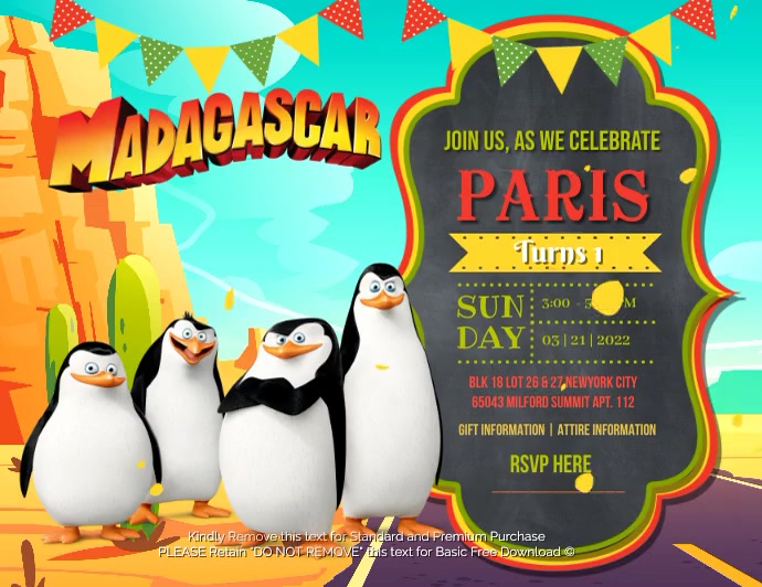 Copy of Madagascar | PosterMyWall