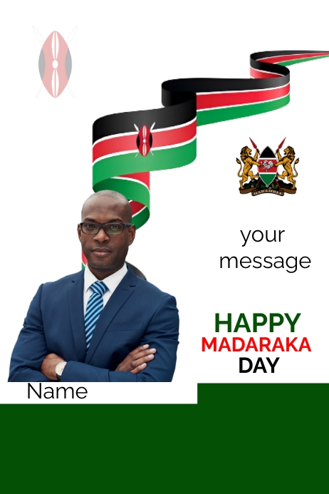 MADARAKA DAY POSTER Template | PosterMyWall