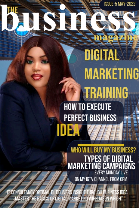 Mag Template | PosterMyWall