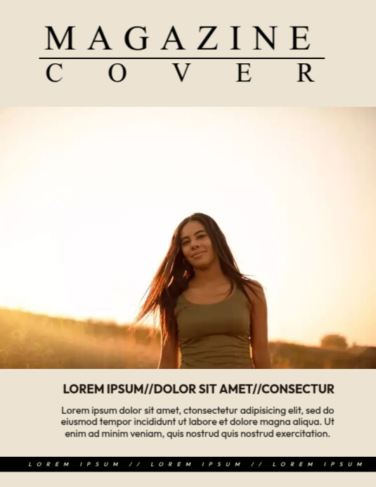Magazine Book Cover Template | PosterMyWall