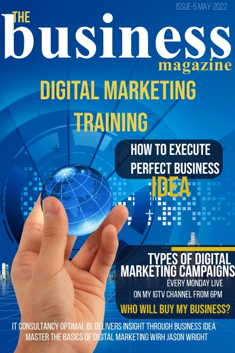 Magazine cover (22) Template | PosterMyWall