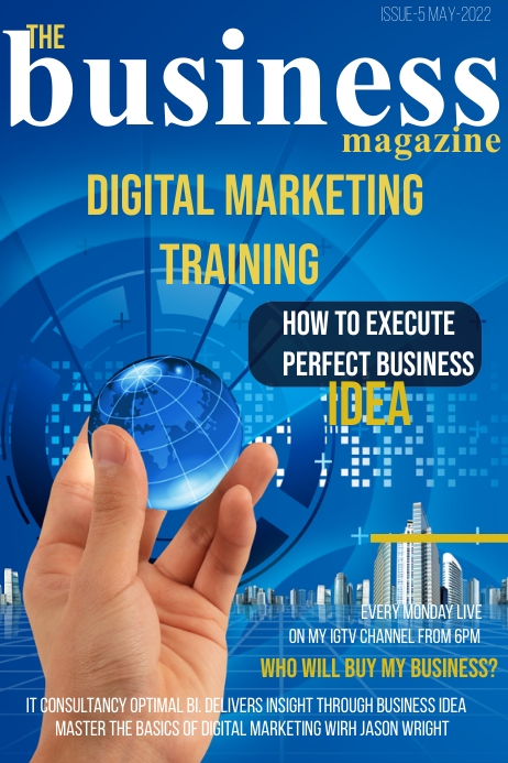 Magazine cover (32) Template | PosterMyWall