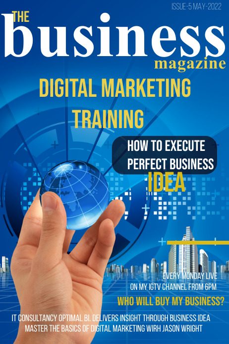 Magazine cover (65) Template | PosterMyWall