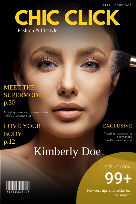 magazine cover Template | PosterMyWall