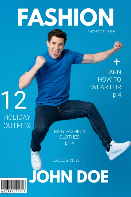 magazine cover Template | PosterMyWall