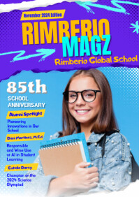 59+ Free Templates for 'School magazine cover' | PosterMyWall