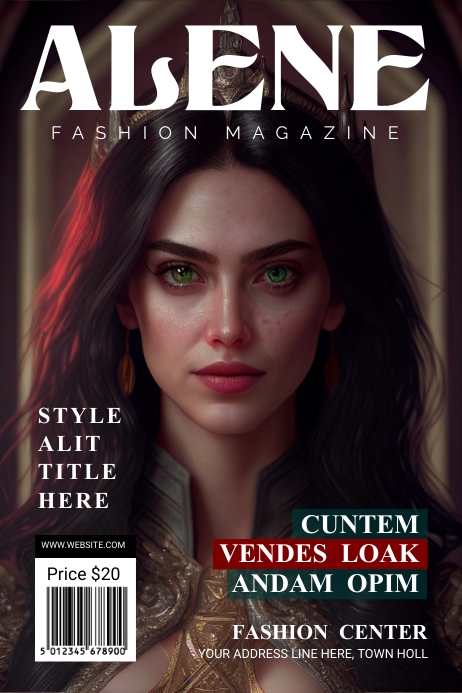 Magazine Cover Template | PosterMyWall