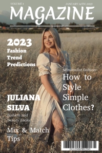 MAGAZINE COVER TEMPLATE | PosterMyWall