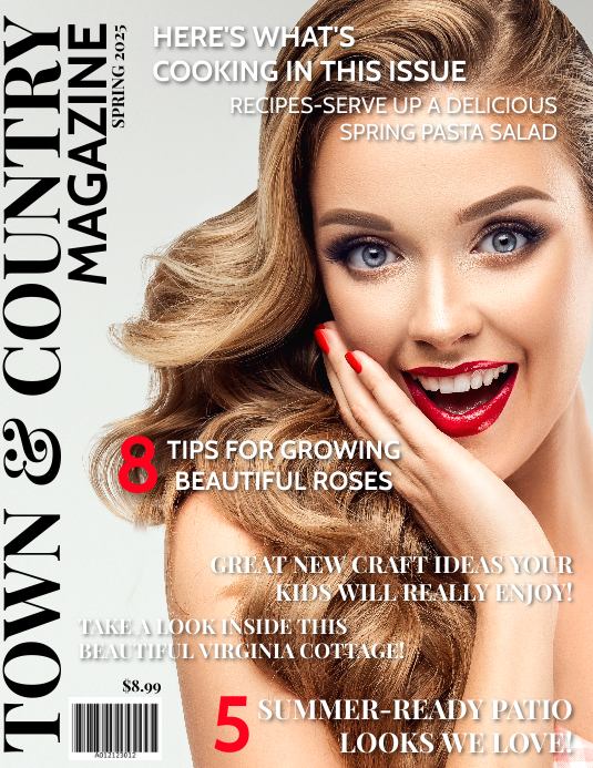 MAGAZINE COVER Template | PosterMyWall