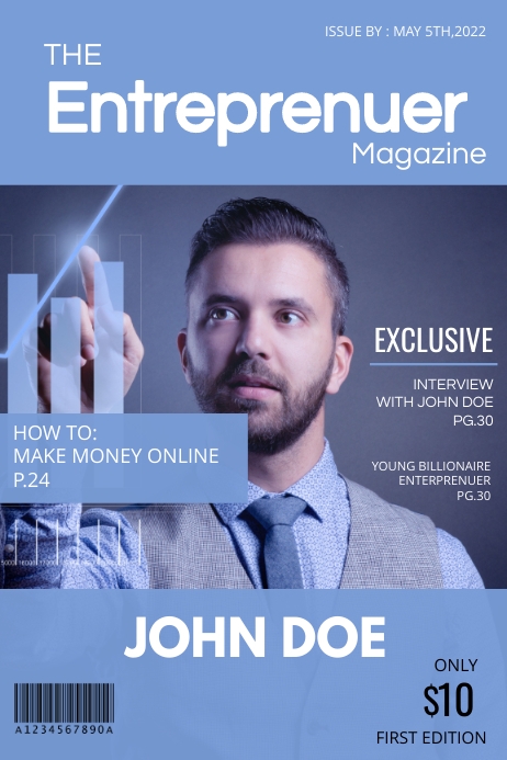 Copy of magazine cover | PosterMyWall