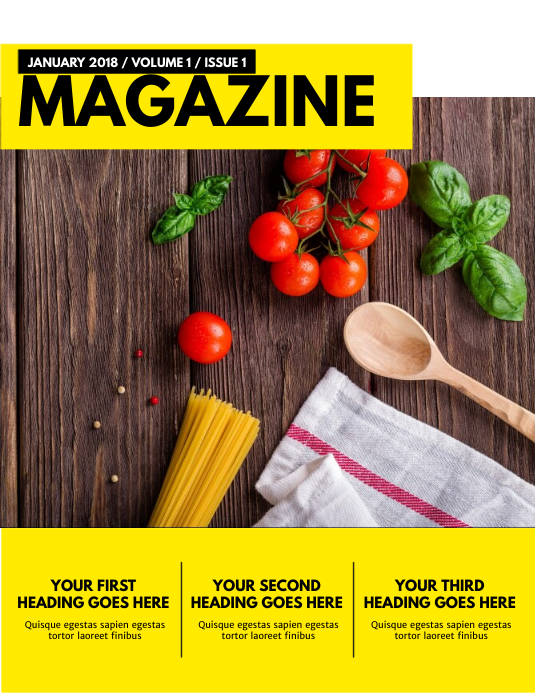 Magazine Cover Template | PosterMyWall