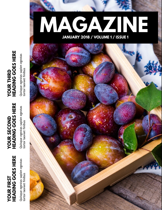 Magazine Cover Template | PosterMyWall