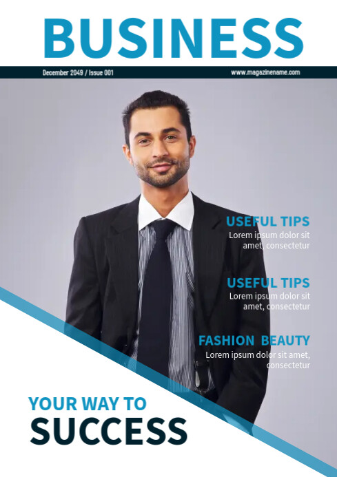 Magazine Cover Template | PosterMyWall