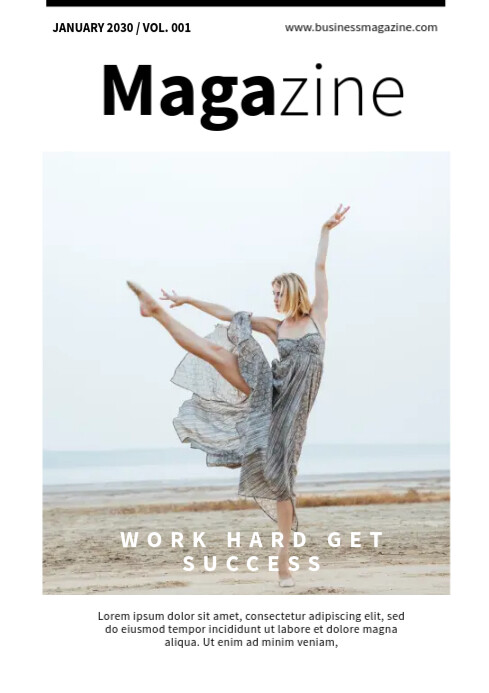 Magazine Cover Template | PosterMyWall