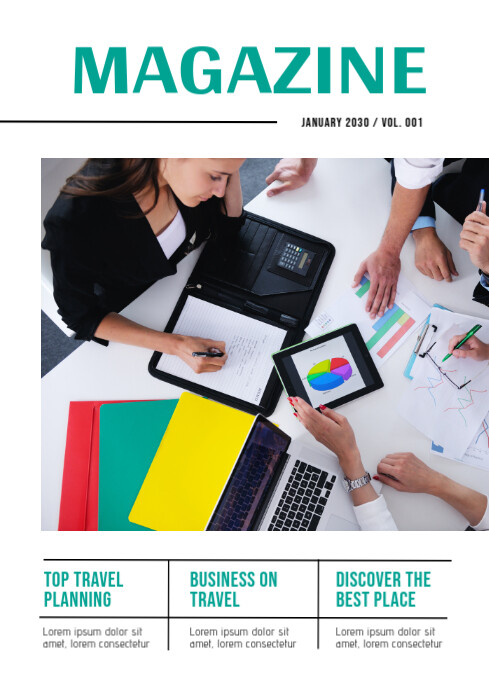 Magazine Cover Template | PosterMyWall