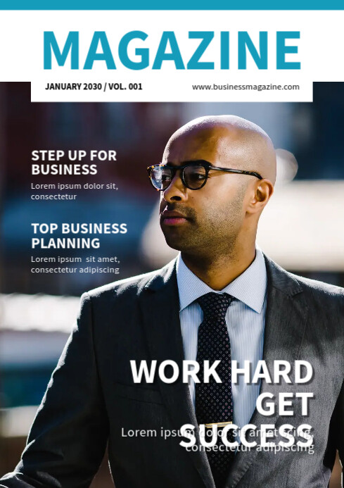 Magazine Cover Template | PosterMyWall