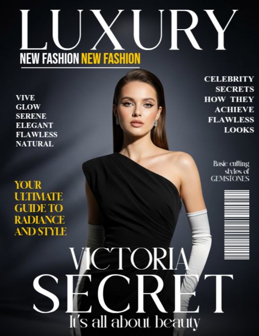 Magazine Fashion - Red Passion Template | PosterMyWall