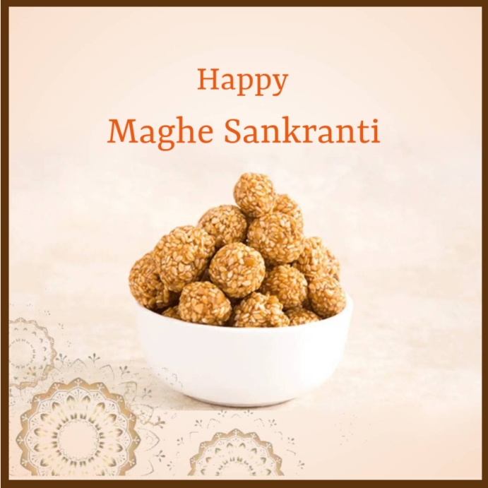 maghe sankranti Template | PosterMyWall