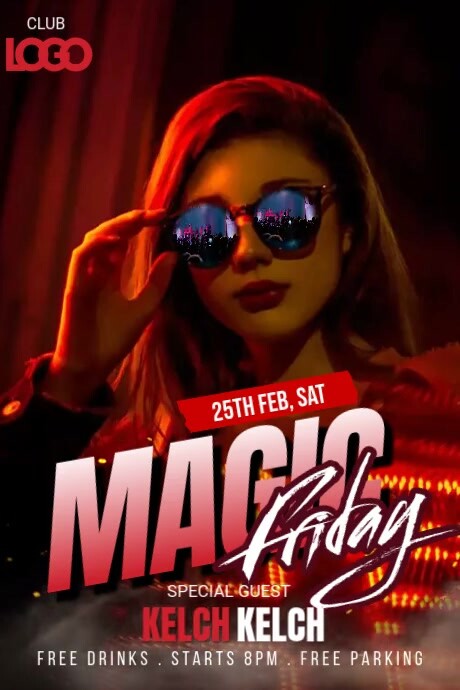 Magic Friday Video Template | PosterMyWall