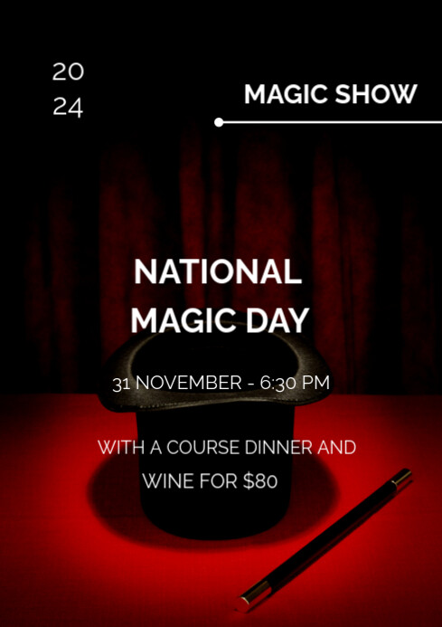 Magic mystery festival Template | PosterMyWall