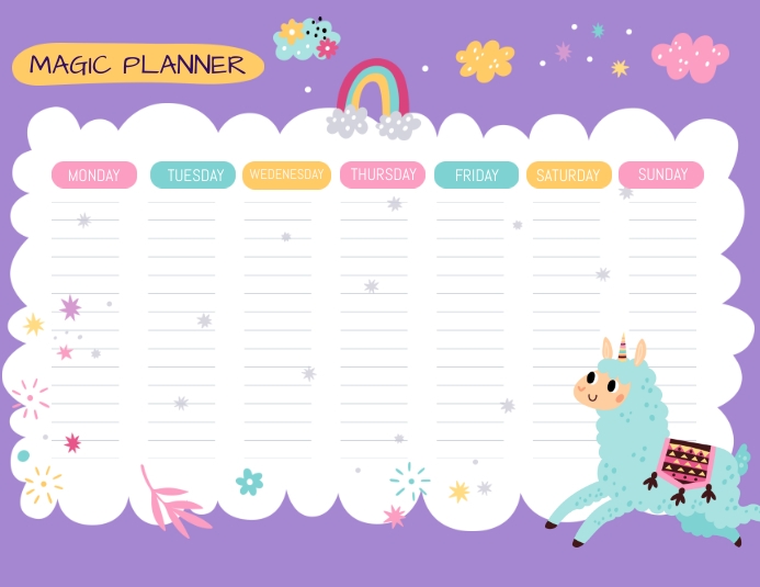 Magic Planner Flyer Template | PosterMyWall