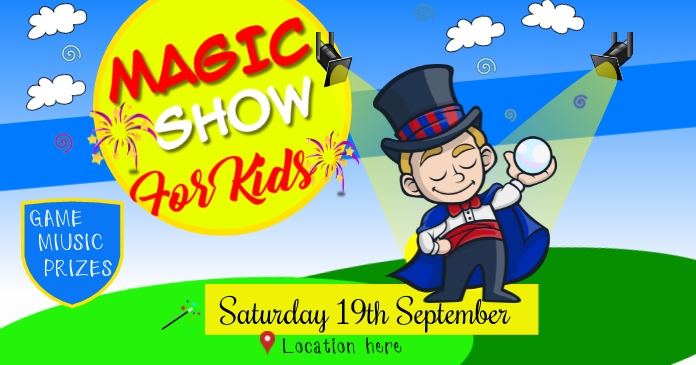 MAGIC SHOW KIDS (1) Template | PosterMyWall